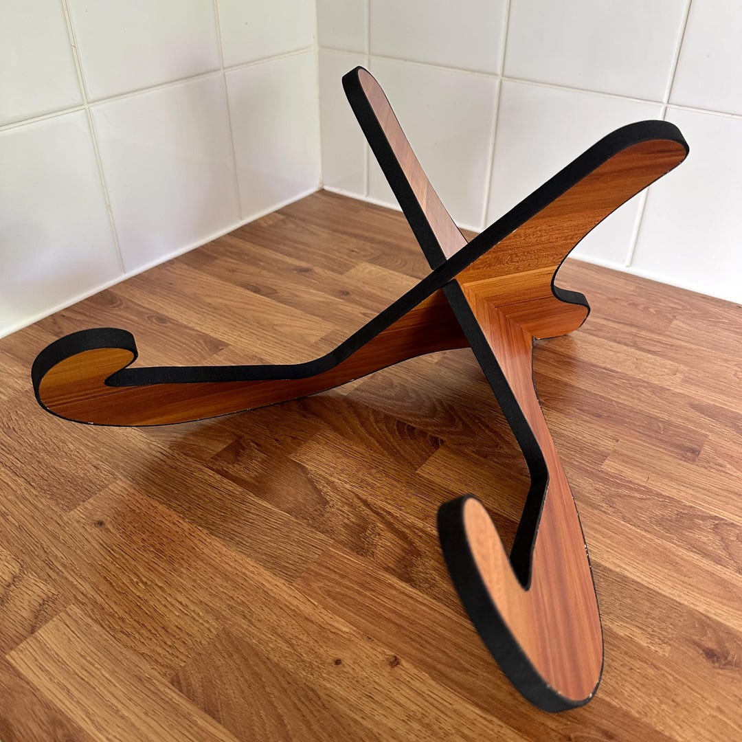 Portable Wooden Two-piece Guitar Stand - Foldable and Easy to Carry - Etsy