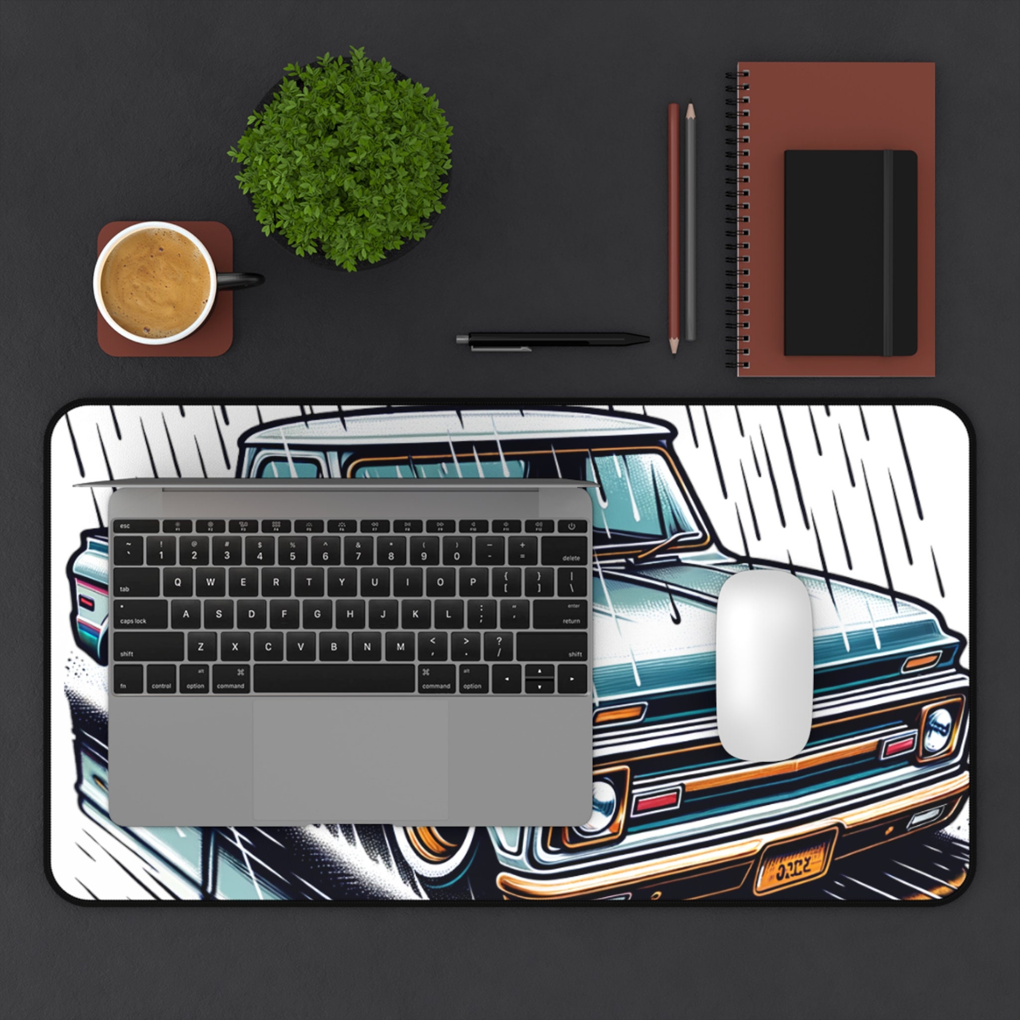 Classic Chevy Truck Mouse Pad Custom Mouse Pad Desk Mat Available in 3 ...