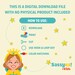 Digital Printable Color Matching Activity for Kids, Paint Palette Color ...