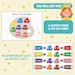 Digital Printable Color Matching Activity for Kids, Paint Palette Color ...