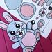 Printable Easter Rabbit Craft, Cut and Paste Paper Animal, Create Your ...