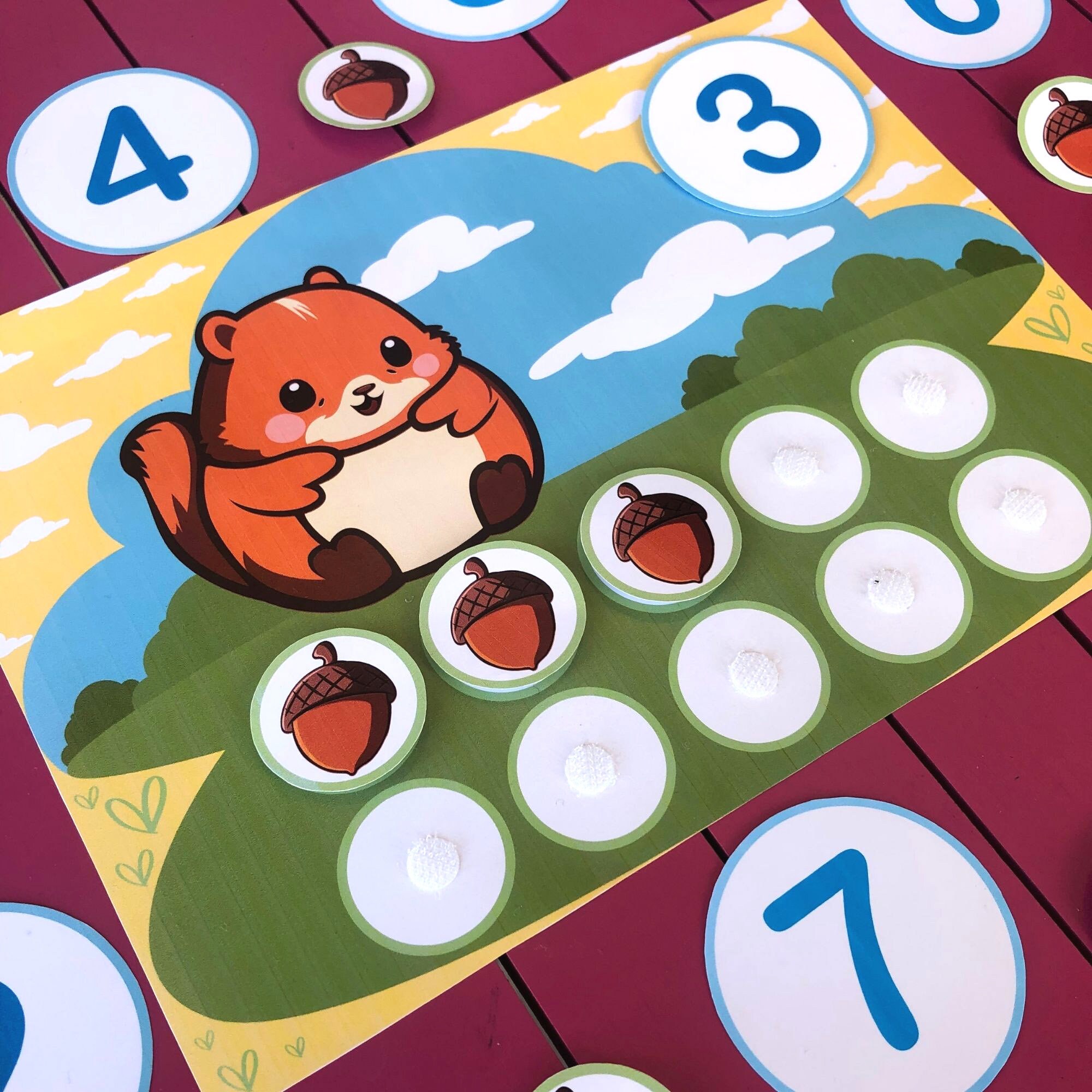 Learn Counting and Matching Numbers 1 to 10, Number Matching Game for ...