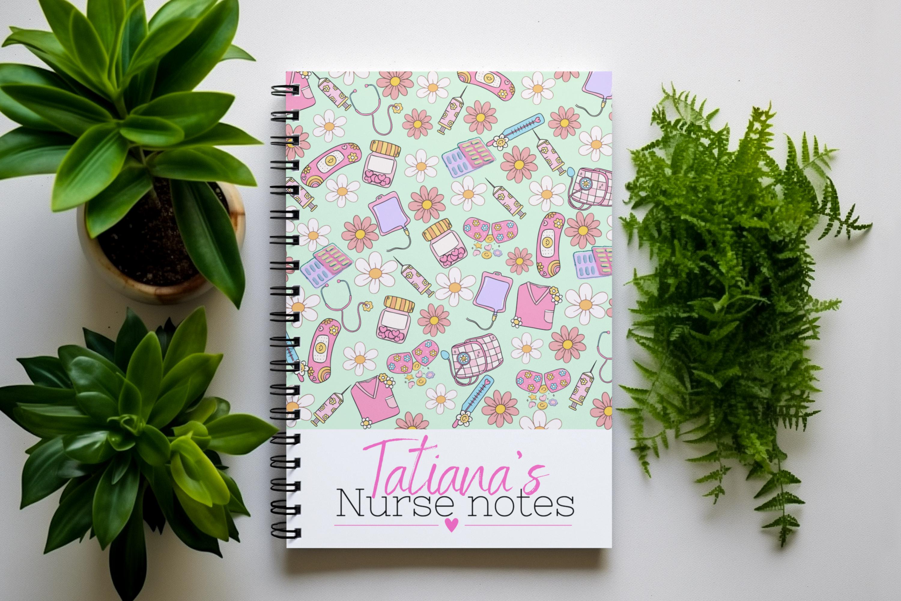 Personalized Nurse Notebook, Custom Nurse Gifts, Note Book for ...