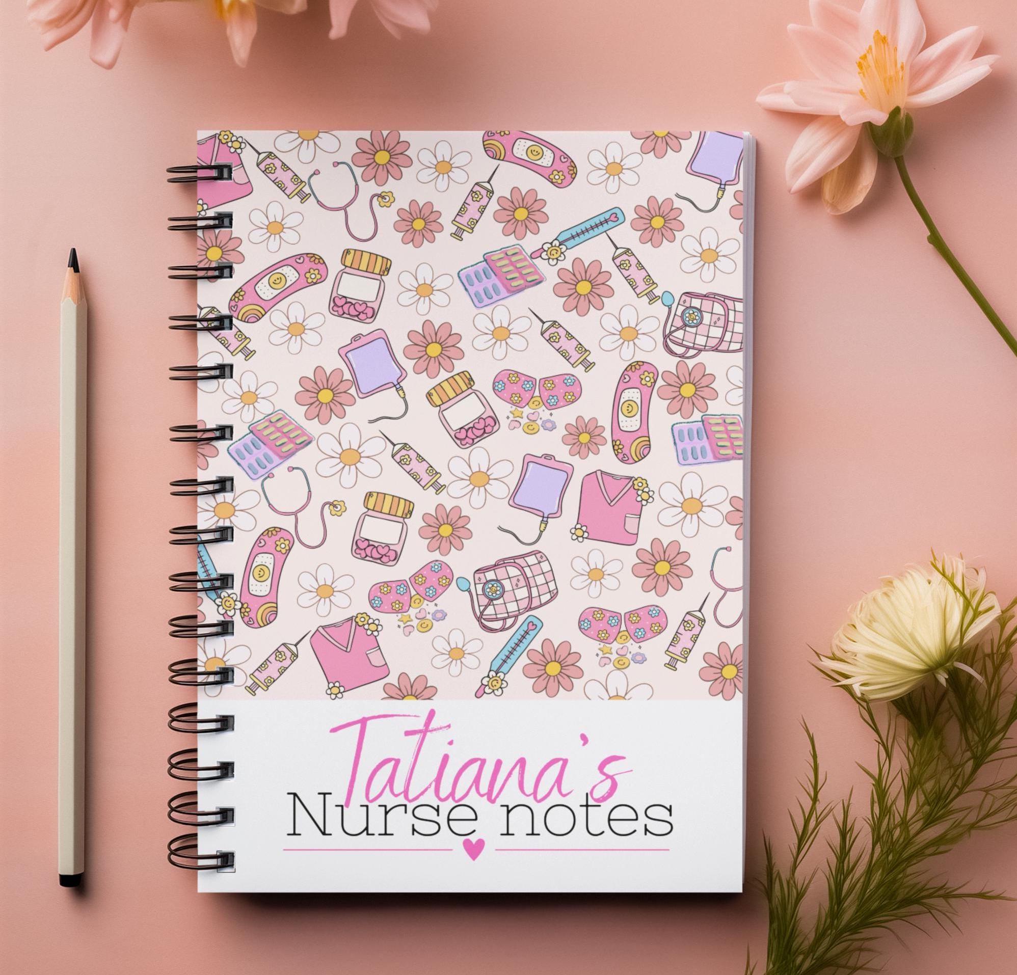 Personalized Nurse Notebook, Custom Nurse Gifts, Note Book for ...