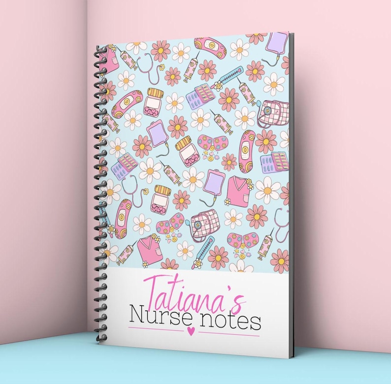 Personalized Nurse Notebook, Custom Nurse Gifts, Note Book for ...