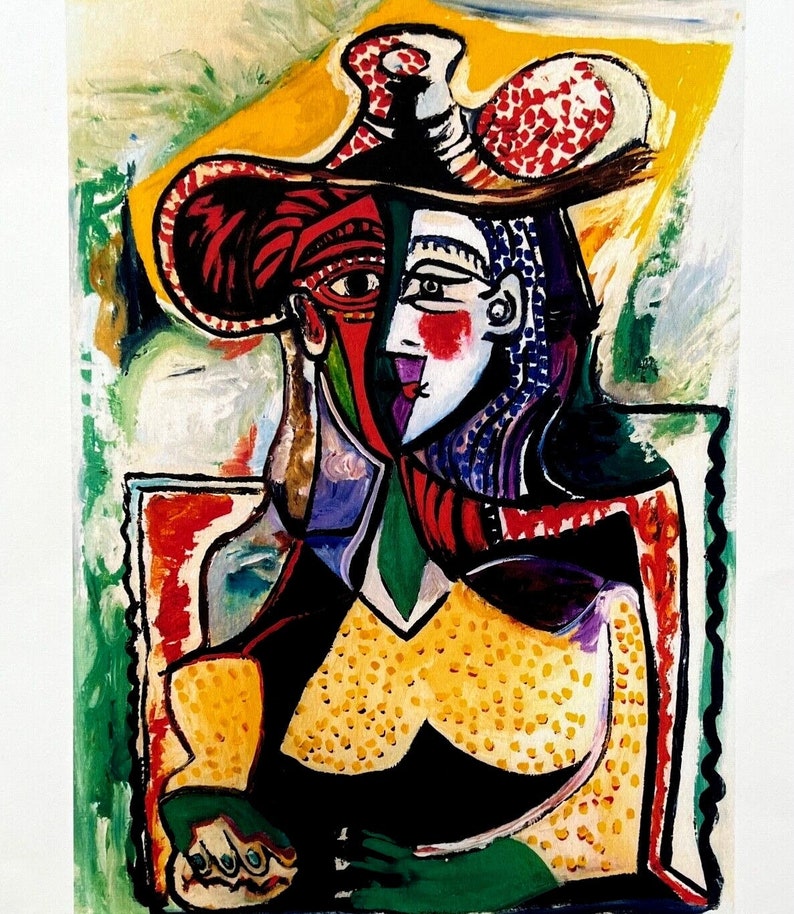 Portrait of a Woman by Pablo Picasso, Giclee Print, Estate Pencil ...