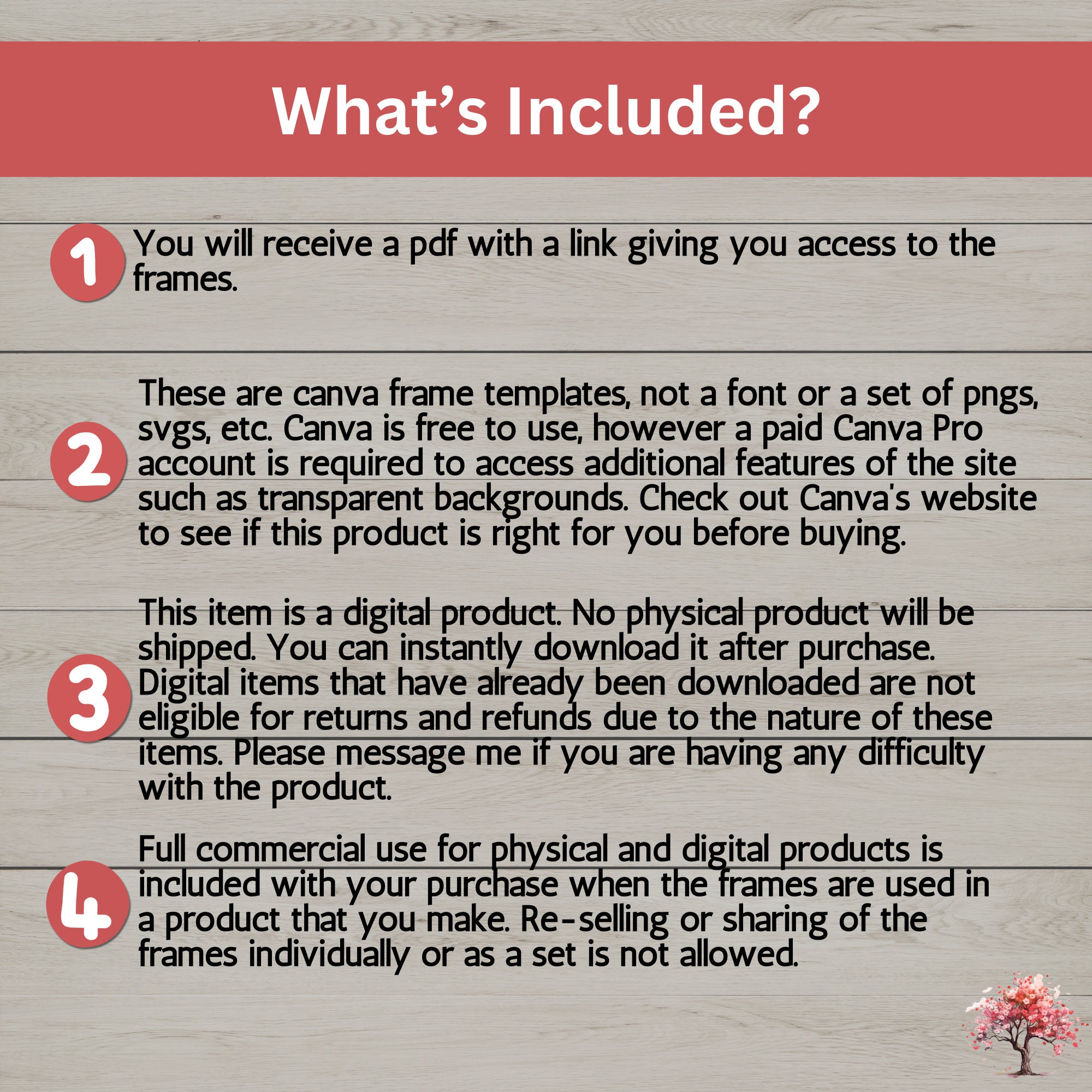 Canva Numbers Template, Canva Frame Template, Editable Canva Numbers ...