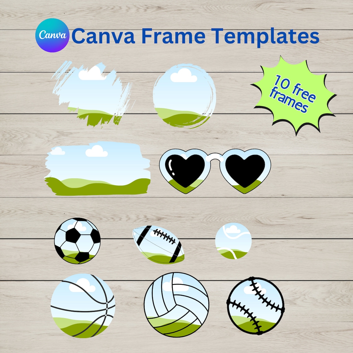 Canva Alphabete Vorlage, Canva Zahlen Vorlage, bearbeitbare Canva ...