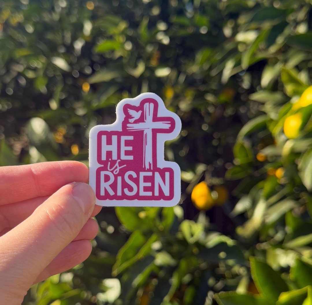 He is Risen Sticker Easter Christian Orthodox Pascha Resurrection of ...