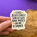 Jesus Prayer Sticker Lord Have Mercy Sticker Christian Prayer Sticker ...