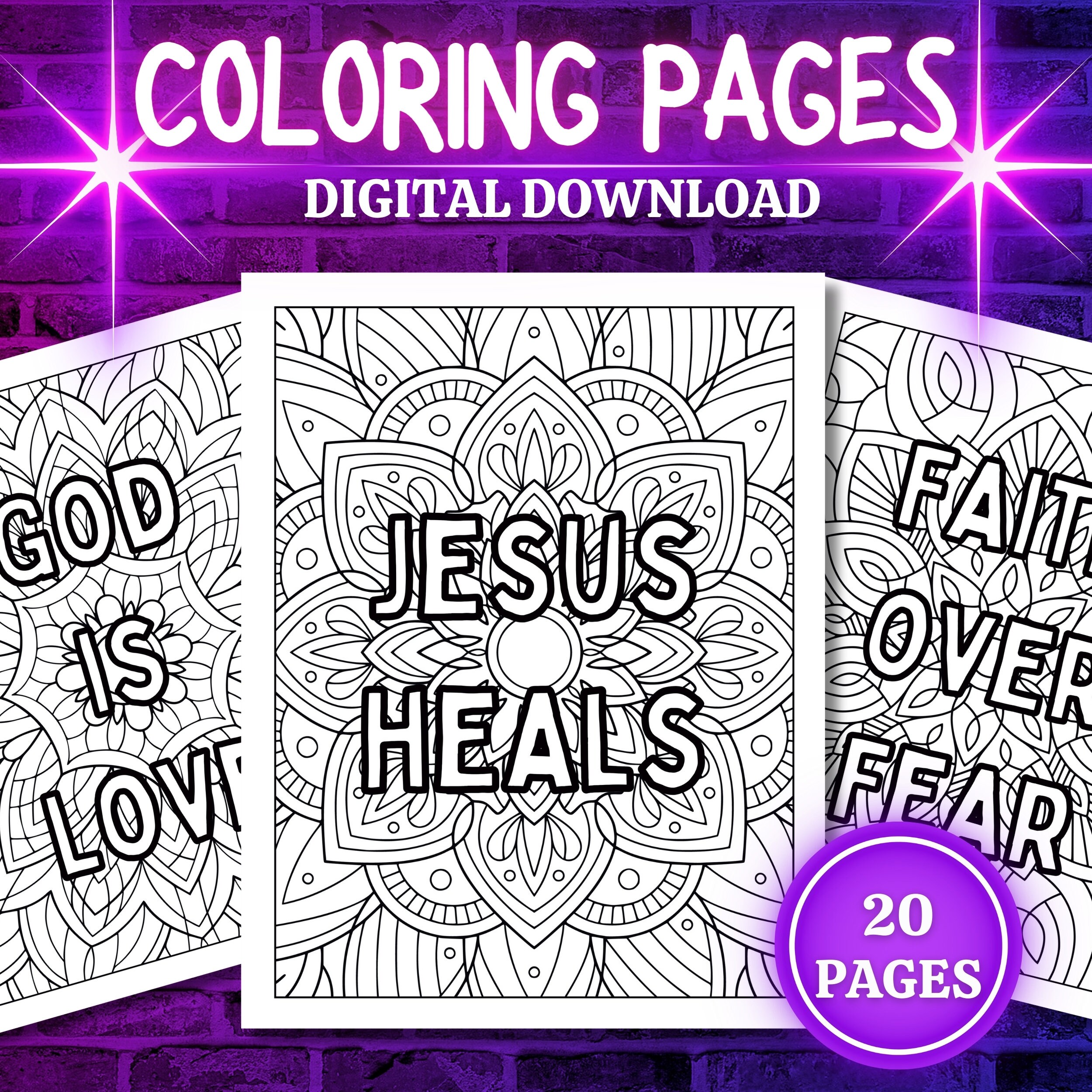 Inspirational Bible Verse Printable Coloring Pages Motivational ...