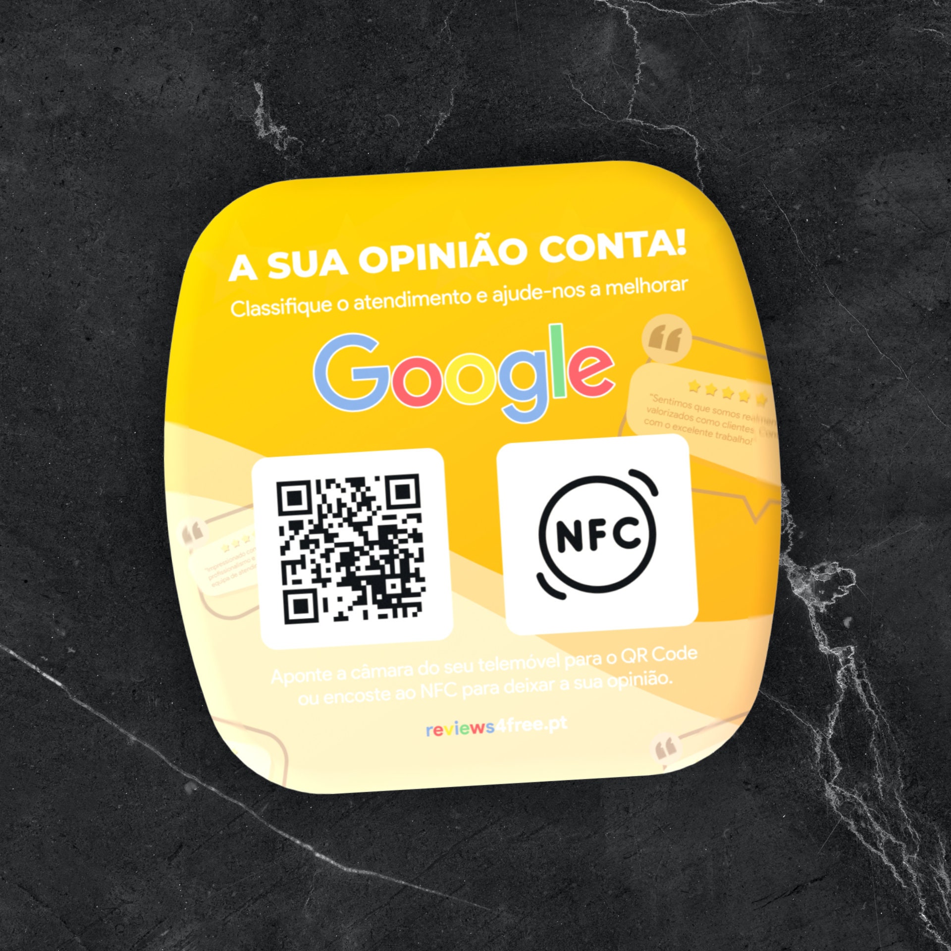 Free Google Review Booster QR Code and NFC Technology - Etsy