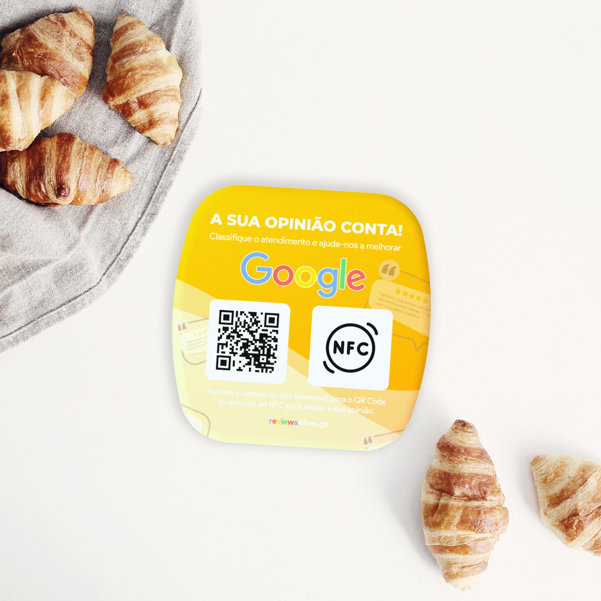 Free Google Review Booster QR Code and NFC Technology - Etsy