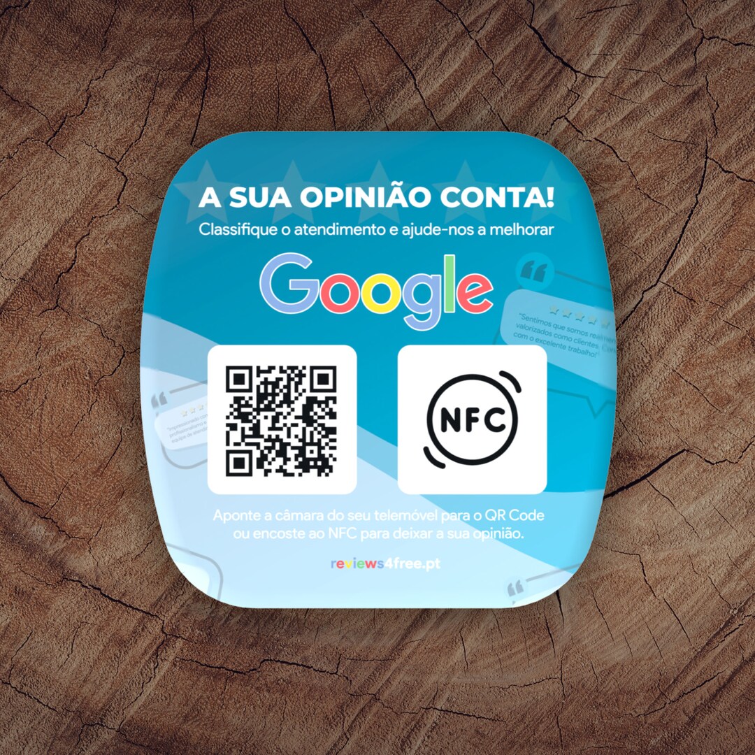 Free Google Review Booster QR Code and NFC Technology - Etsy