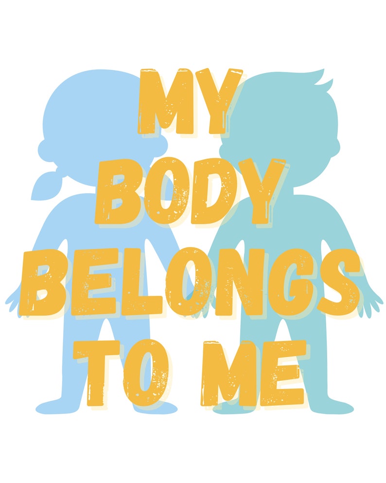 KID WORD ART My Body Belongs to Me: Three Pieces of Word Art for Kids ...