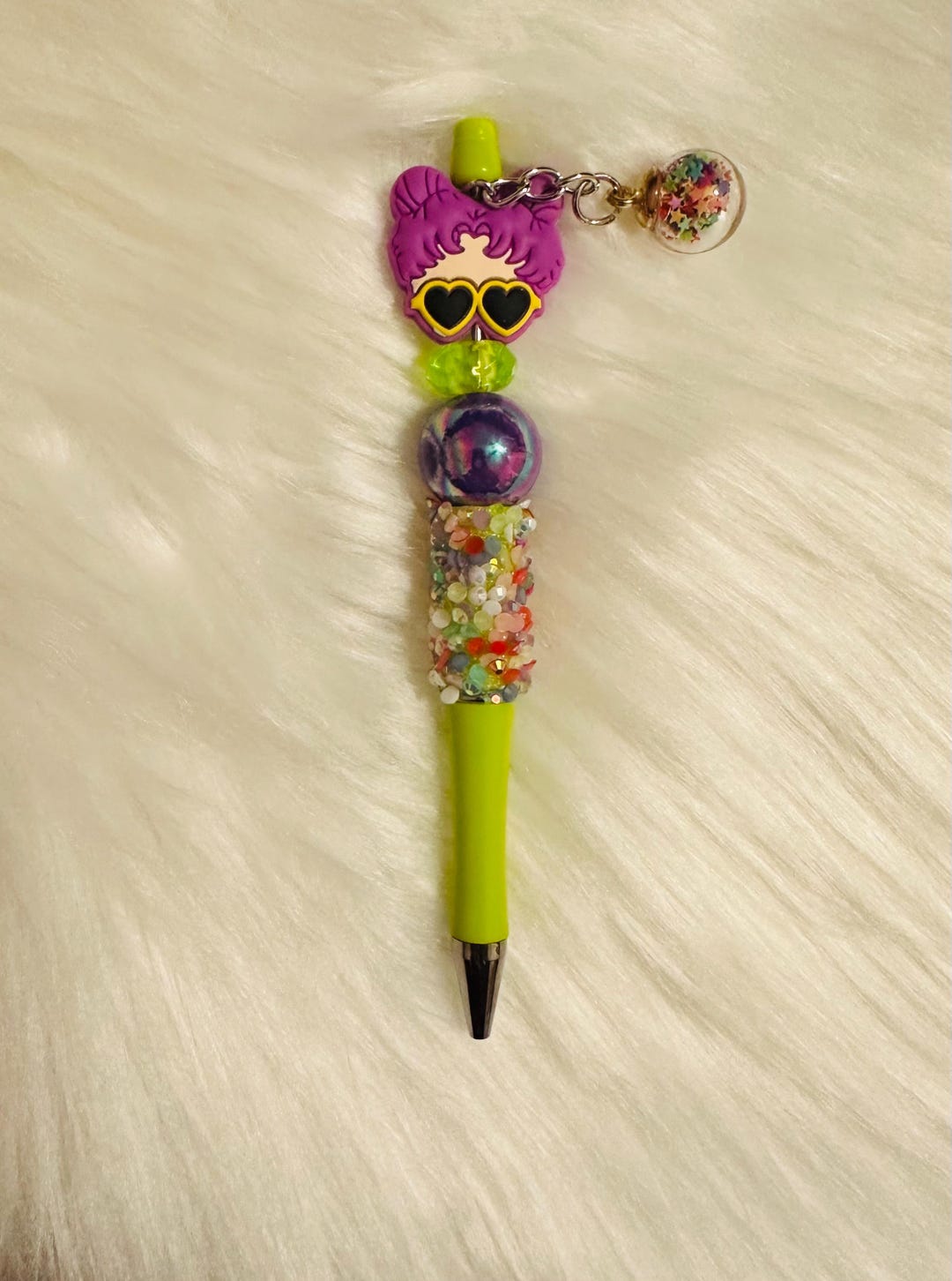 Beaded Pen - LOL Girl - Etsy