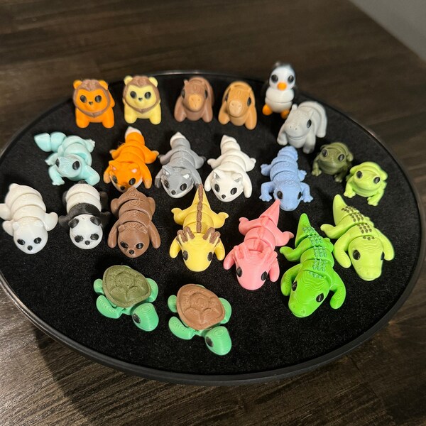 3d Printed Animals - Etsy