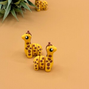 3D Printed Baby Giraffe Fidget Toy Bundle, Cute 3D Print Sensory Aid ...