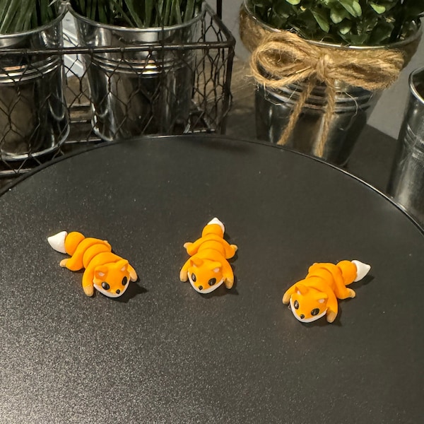 3d Print Mini Fox - Etsy