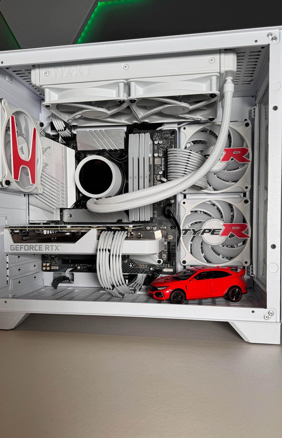 Honda Gaming Computer Fan Cover, Honda Civic Type R PC Shroud Grill ...