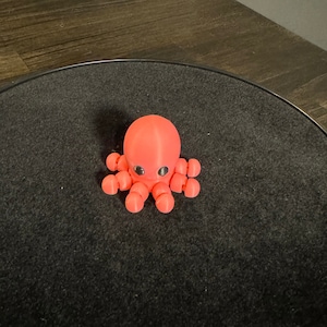 3D Printed Baby Octopus Fidget Toy Bundle, Cute 3D Print Sensory Aid ...