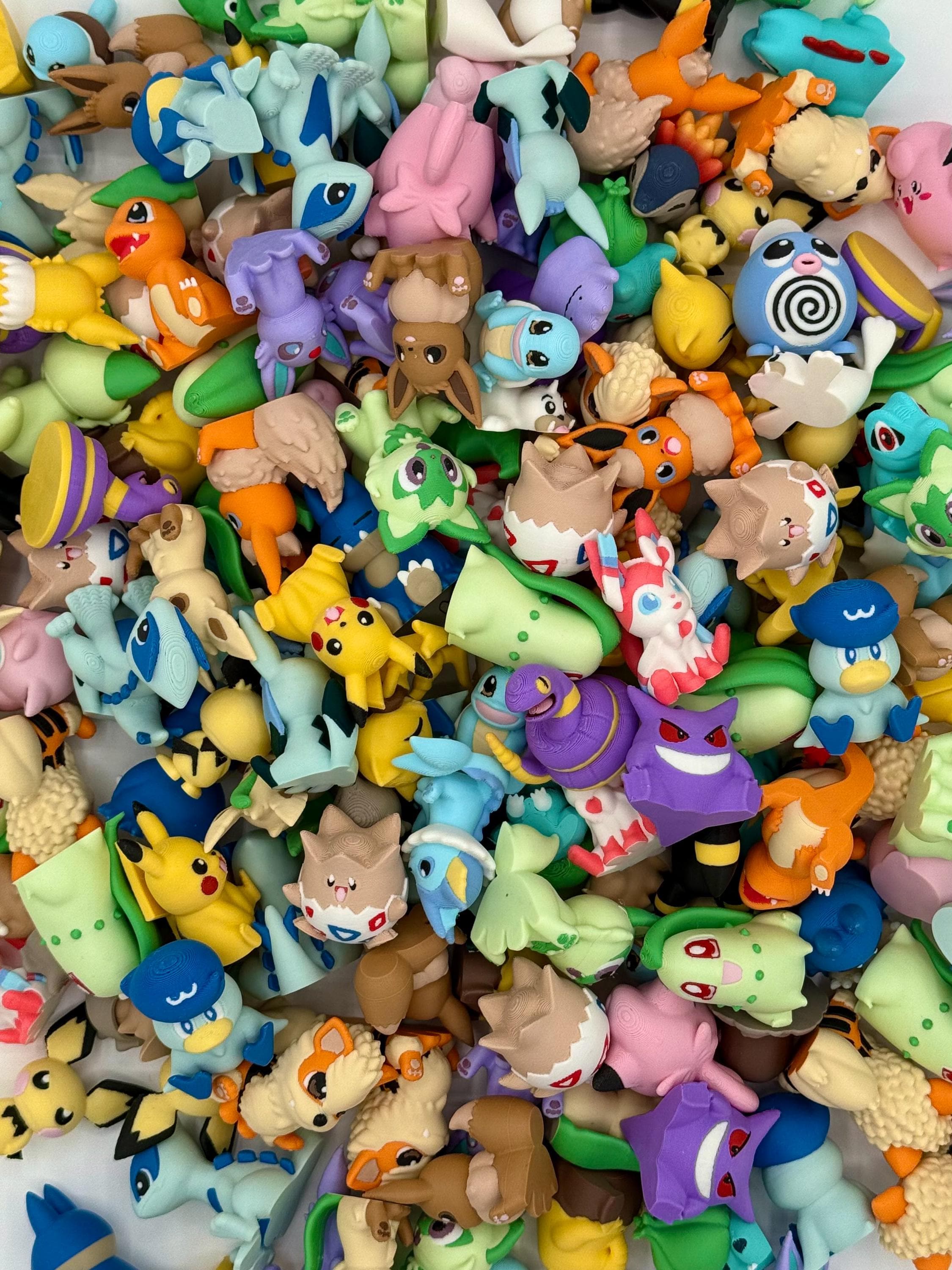 3D Printed Pokémon Fan Art Toys Build Your Own Bundle, Pokémon Inspired ...