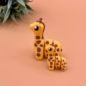 3D Printed Baby Giraffe Fidget Toy Bundle, Cute 3D Print Sensory Aid ...