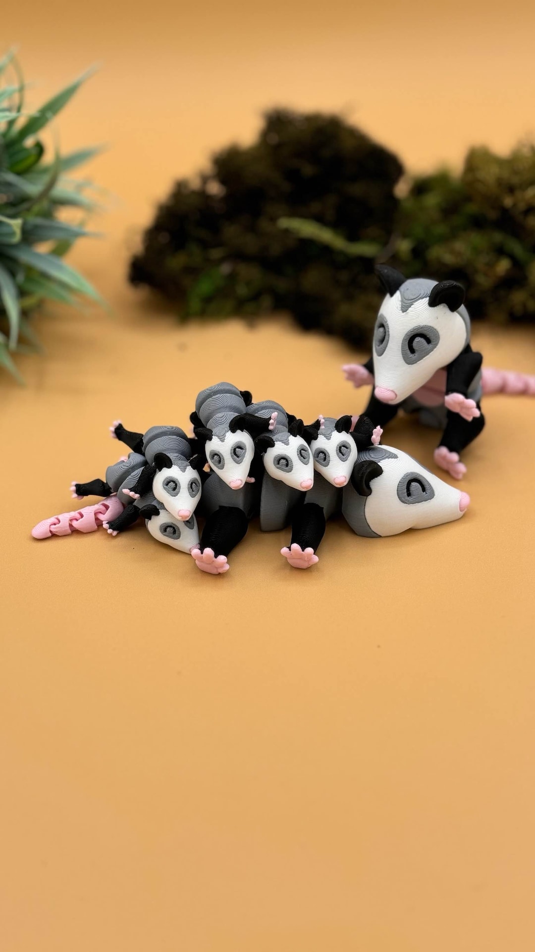 3D Printed Opossum Fidget, Sensory Toys, Cute Possum 3D Print Gift ...