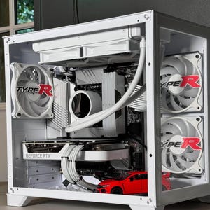 Honda Gaming Computer Fan Cover, Honda Civic Type R PC Shroud Grill ...