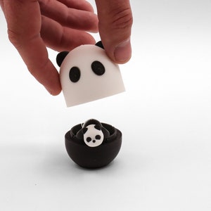 3D Printed Panda Container & Assorted Miniature Sensory Aid Fidget Toy ...
