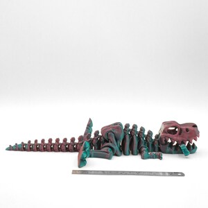 Flexi Skeleton T-rex Toy, 3D Printed Articulating Dinosaur Sensory Aid ...