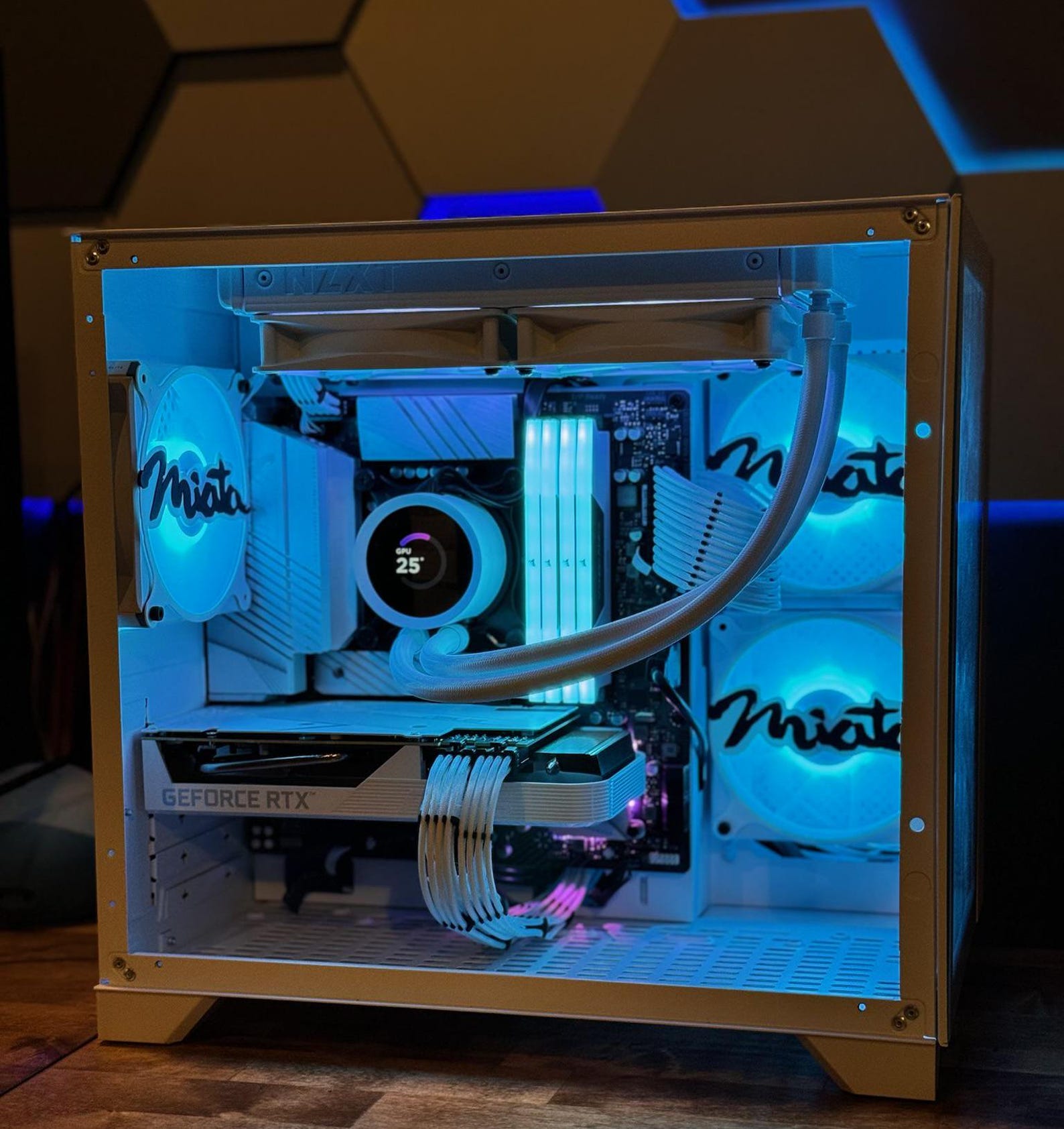 Mazda Miata Gaming Computer Fan Cover, Miata PC Shroud Grill Cover ...