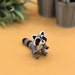 3D Printed Raccoon Fidget, Sensory Toys, Trash Can Storage Container ...