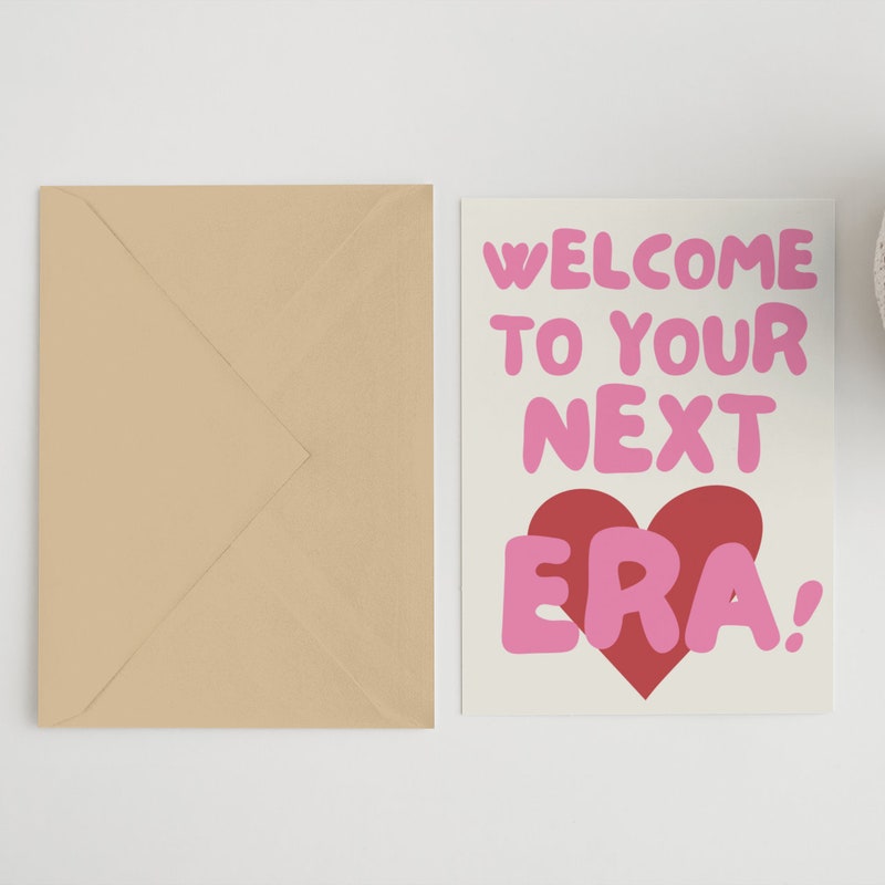 Your Era Card - Etsy UK