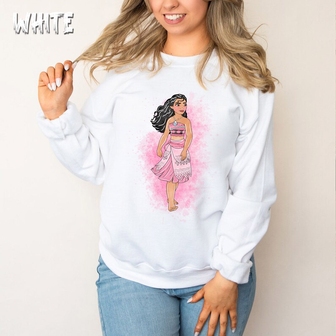 Disney Princess Sweatshirt, Princess Moana Sweatshirt, Princess Squad ...