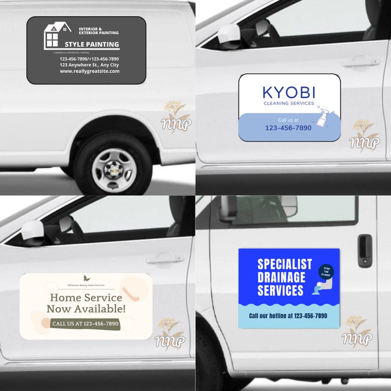 Business Car Magnet - Etsy