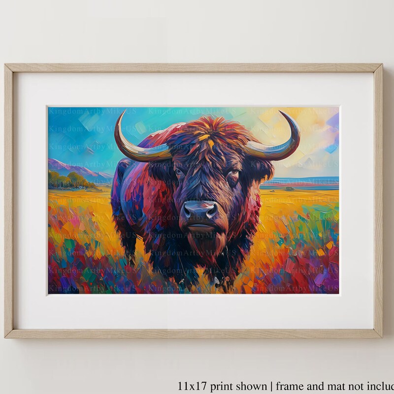 Bison Art - Etsy