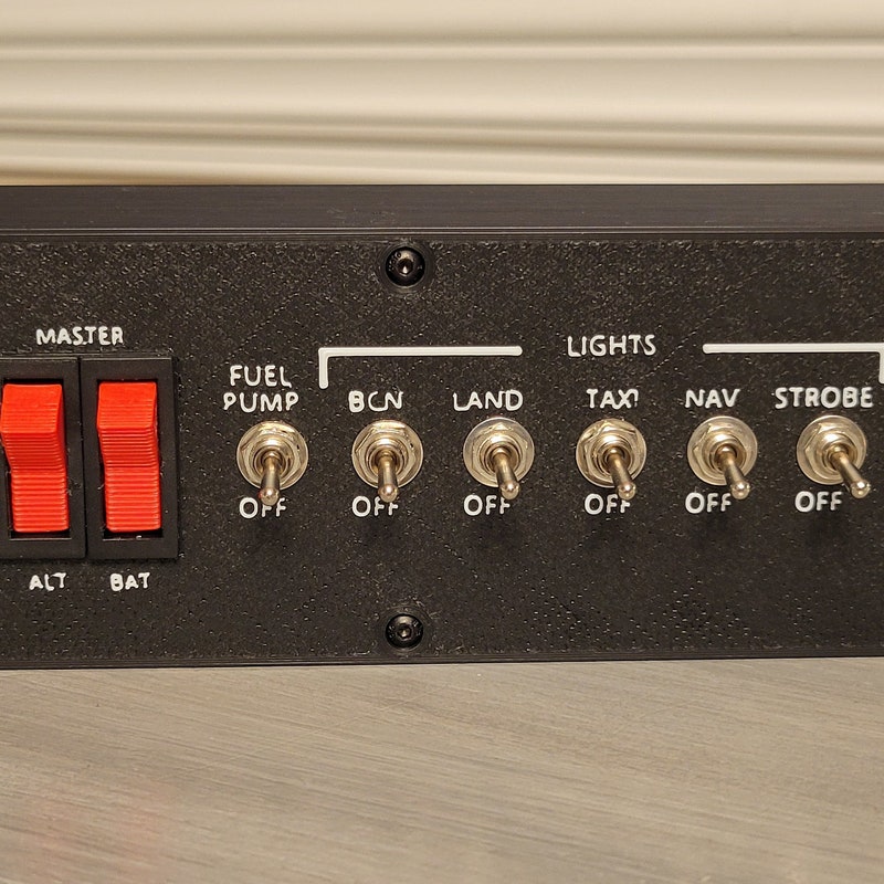 Flight Simulator Switch Panel - Etsy