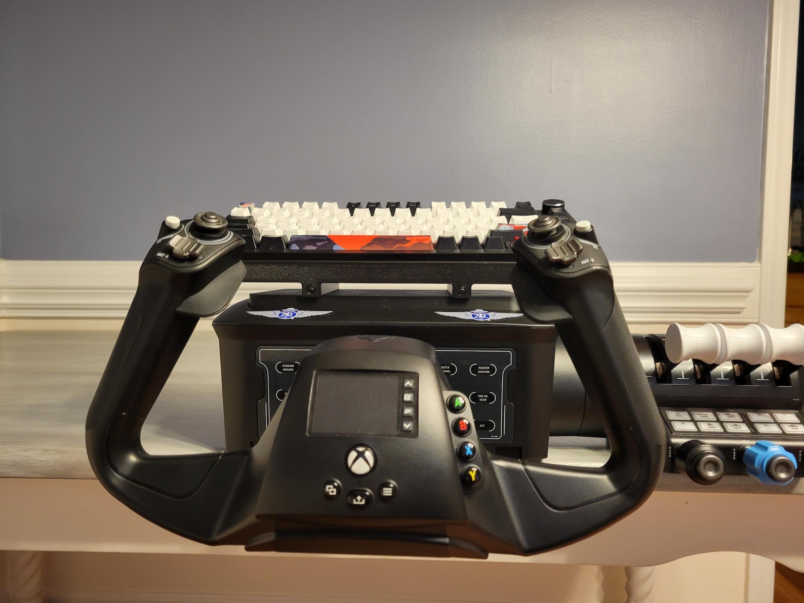 Velocityone Flight Keyboard Stand - Mount for Turtle Beach Flight Sim ...