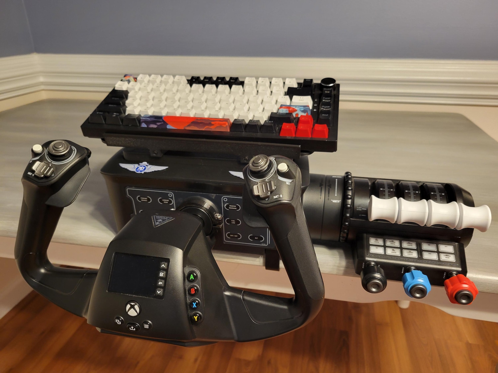 Velocityone Flight Keyboard Stand - Mount for Turtle Beach Flight Sim ...