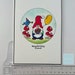 Happy Birthday Gnomie Birthday Card Birthday Card 5x7 Birthday Card ...