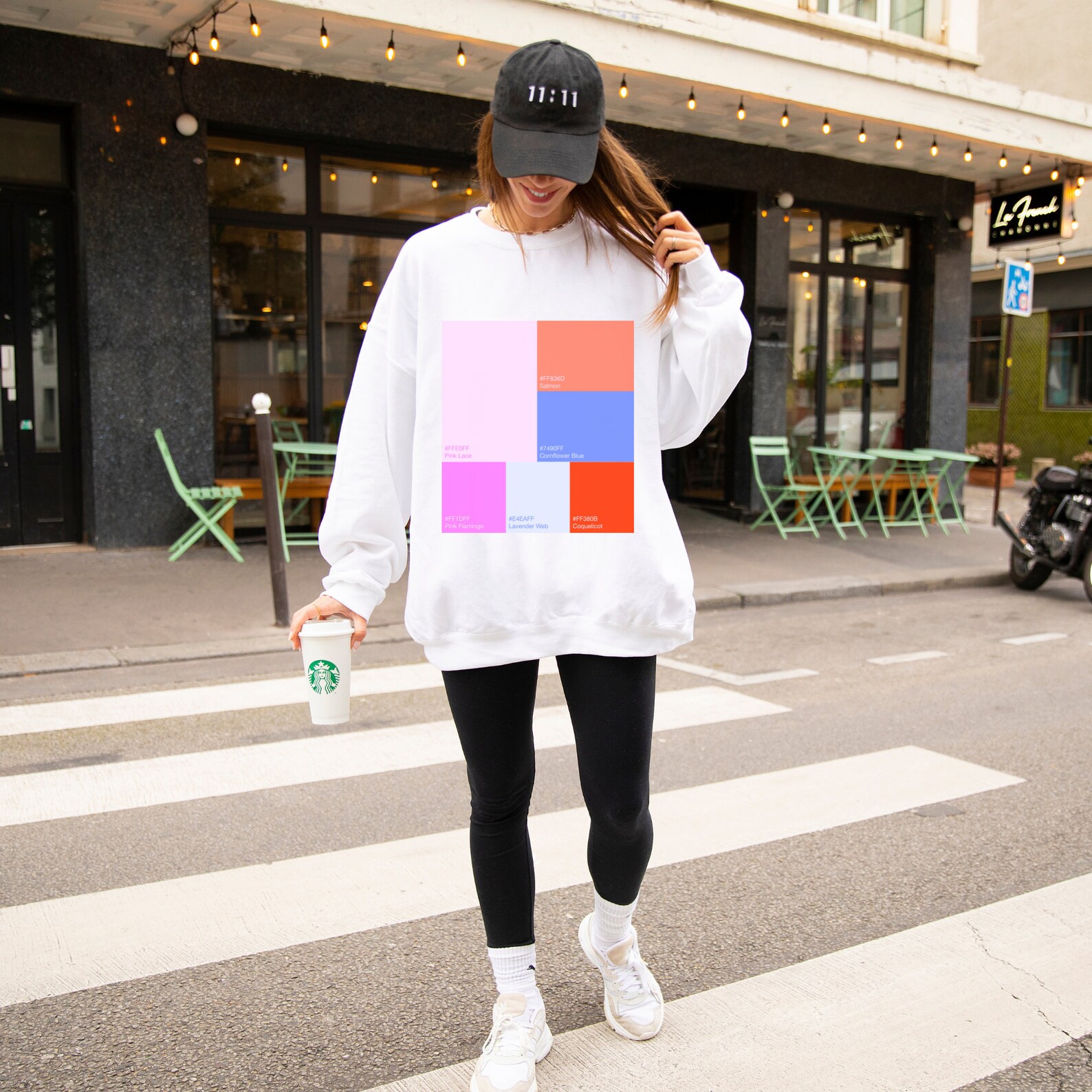 Color Palette Sweatshirt, Color Chart Sweatshirt, Gift for Her, Outfit ...