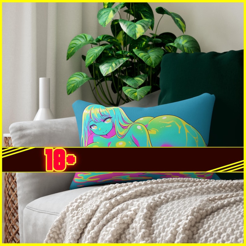Slime Girl Pillow | Viscous Vixen: Slime Divas Delight Pillow | Anime ...