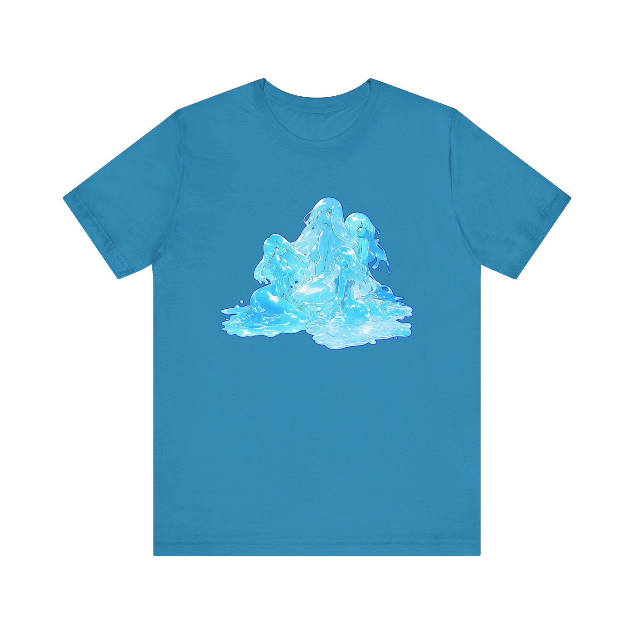 The Wet T-shirt Sirens Water Girls Anime Waifu Shirt Unisex Jersey ...