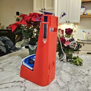 G-tube Station™ | Feeding Pump Holder Stand With Syringe Clip | 500ml ...