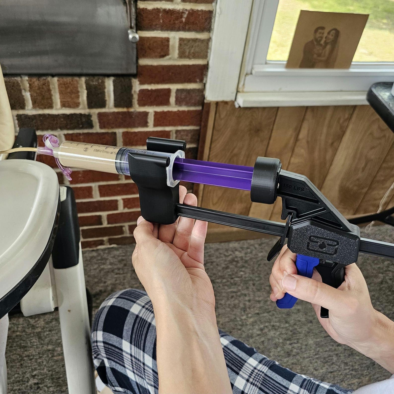 G-tube Station™ Enfitpress Syringe Feeder | 35ml & 60ml Syringe Assist ...