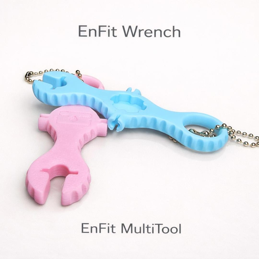 Enfit Wrench Multitool | G-tube Connector Remover | Caregiver Keychain ...