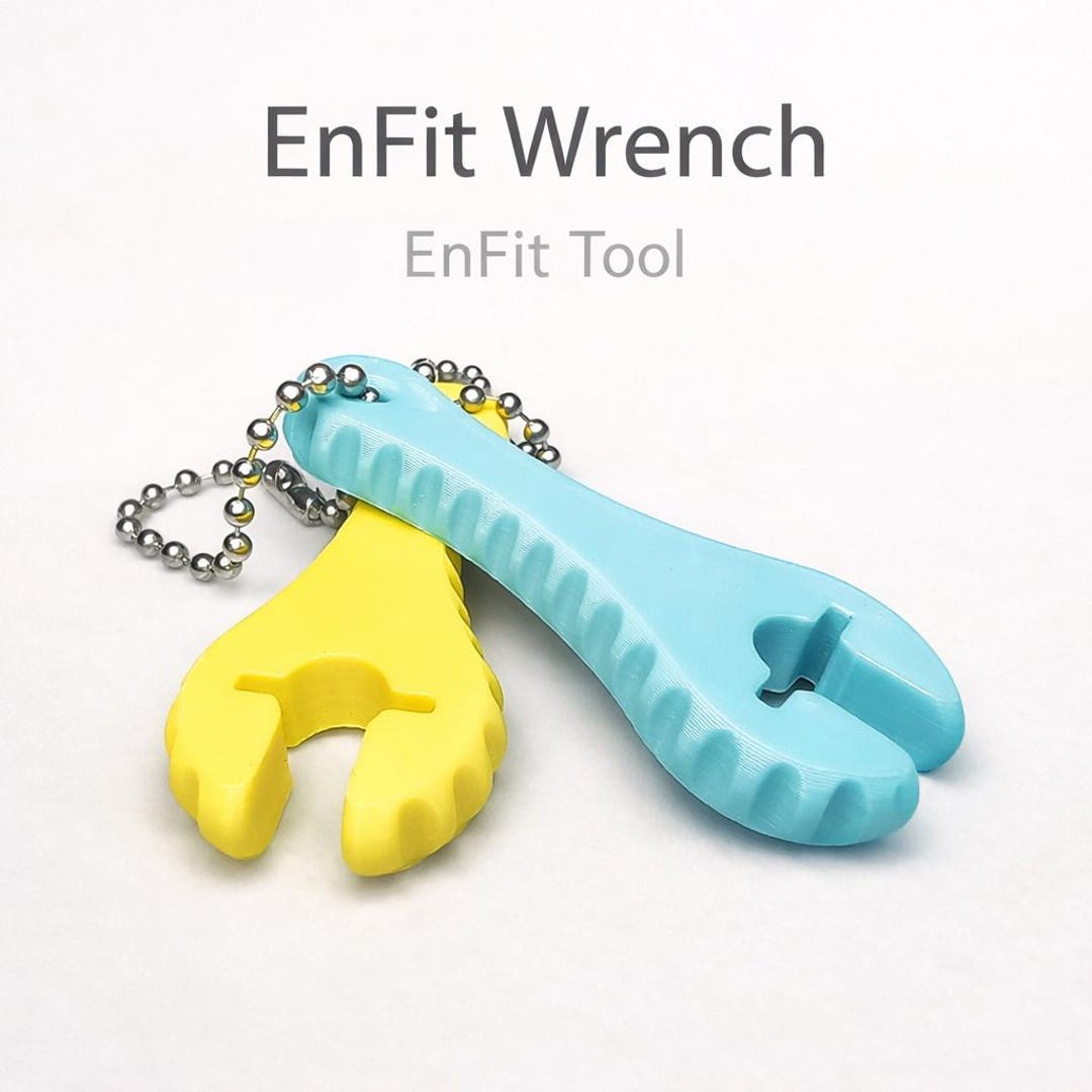 Enfit Connector Loosening Tool | G-tube Keychain Wrench | Caregiver ...