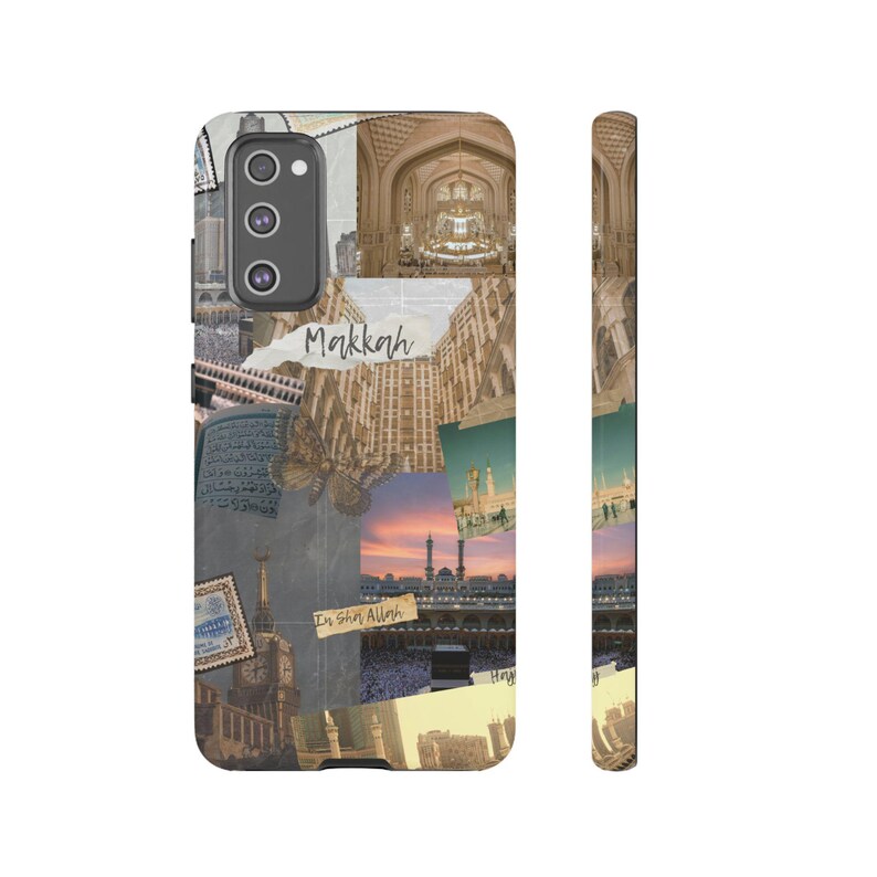 Islamic Makkah Mecca Collage Scrapbook Phone Case, Wishlist, Umrah Hajj ...