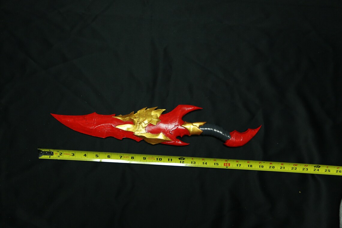 Kamish Dagger FAT Solo Leveling Cosplay Dagger - Etsy